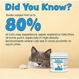 L-Lysine Gel for Cats-Immune System Support-Supplement Support for Healthy Tissue, Respiratory, and Vision Chicken and Fish Flavor-Easy to Use Granules- 3.5oz(100g)