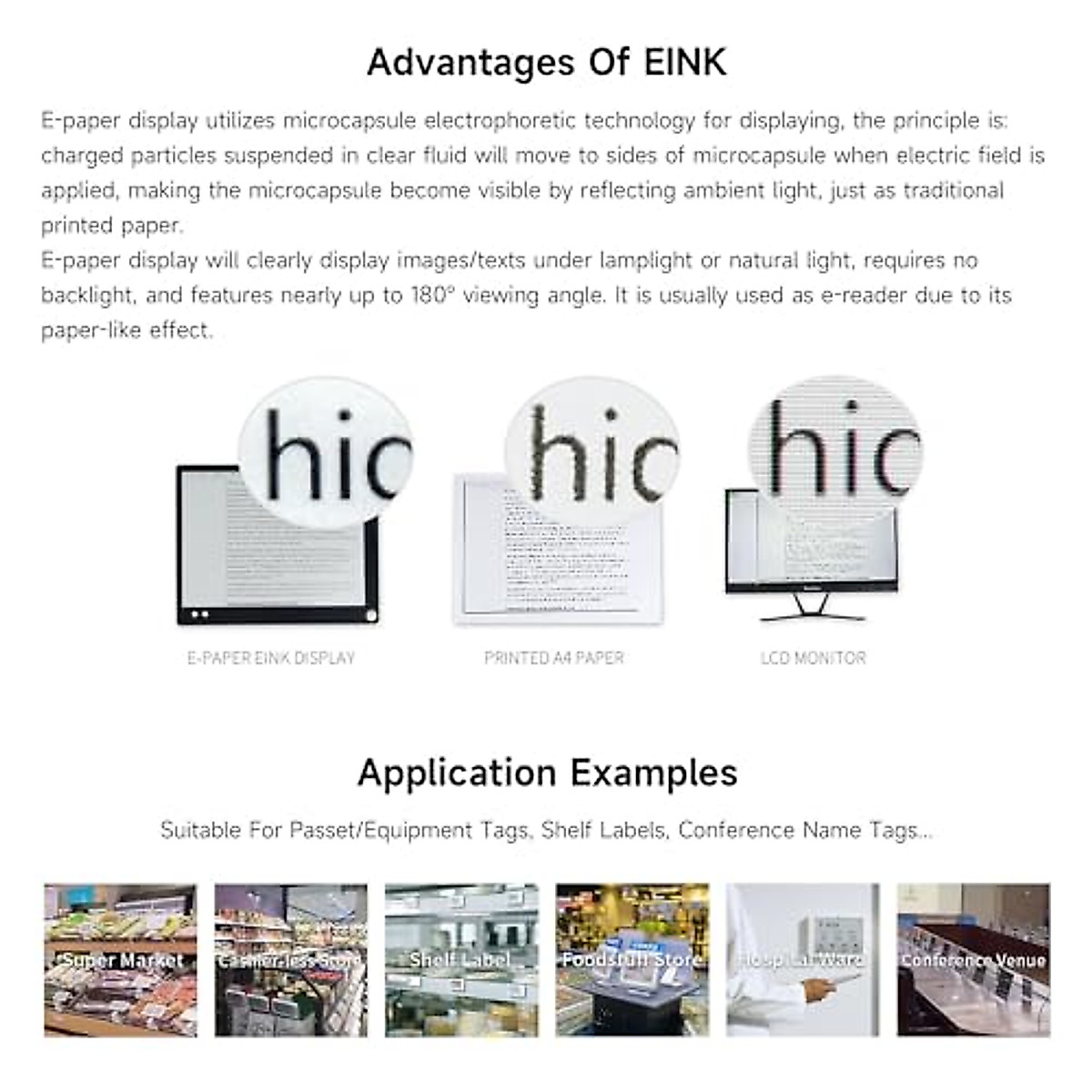 waveshare 5.83inch E-Ink Display HAT Compatible with Raspberry Pi 4B/3B+/3B/2B/B+/A+/Zero/Zero W/WH/Zero 2W Series Boards 648×480 Resolution Red/Black/White Three-Color SPI Interface