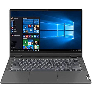 Lenovo IdeaPad Flex 5 2-in-1 Laptop, 14.0" FHD IPS Touch Screen, AMD Ryzen 7 4700U, Webcam, Backlit Keyboard, Fingerprint Reader, USB-C, HDMI, Windows 10 Home (16GB RAM | 1TB PCIe SSD)