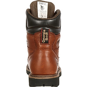 Georgia Unisex-Adult Hammer 8" Work Boot-M Mns8 Stintmetcc, Briar Brown, 13