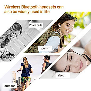 MAXROCK Wireless Sleeping Headphones - Noise Blocking Neckband Sleep Earplug Earbuds Bluetooth 4.1，Quick Charge Wireless Sleep Headsets for Insomnia, Side Sleeper, Snoring, Relaxation and Sports
