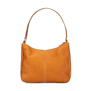 Le Donne Leather Addison Hobo – Premium Full Grain Colombian Leather Shoulder Bag - 11”x8.5”x3” (BLACK)