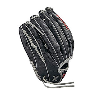 WILSON A2000 Spin Control Fastpitch H12 w/SuperSkin (Infield) - Right Hand Throw,12",Black, large, WBW10022112