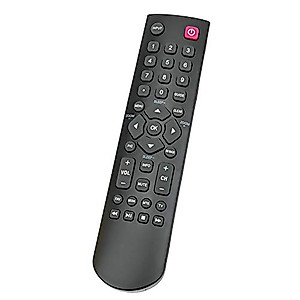 06-520W37-E003X Replacement Remote Applicable for TCL TV 40FD2700 48FD2700 49D100 LE19HDP11 LE46FHDE5300 23F3300 28D2700 32B2800 32D100 LE39FHDE3010 32D2700 40D100 LE32FHDE3010 LE40FHDE3010