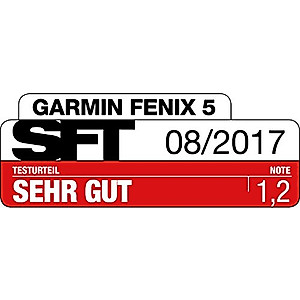 Garmin fēnix 5, Premium and Rugged Multisport GPS Smartwatch, Slate Gray/Black Band, 47 MM