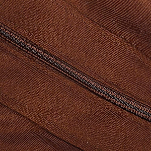 Women's Straw Tote Bag Handbags Beach Bag Exquisite Woven Fashion Large Rectangle Top Handle Bag Shopper Bag (Coffee Color)