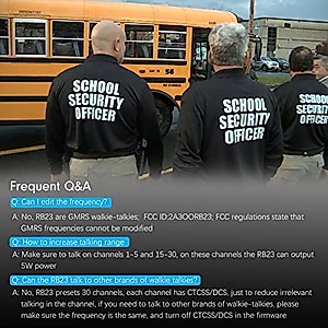 Retevis RB23 Long Range Walkie Talkies(IP67) with Mic(IP54), Adults High Power 2 Way Radios, Waterproof Dustproof, Shock Resistant, for Construction Jobsite Industrial (4 Pack)