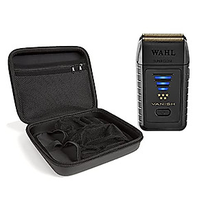 Wahl Professional Bundle | 5 Star Vanish Shaver for Professional Barbers and Stylists & Travel Storage Case for Professional Barbers and Stylists