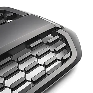 Front Grille Compatible for Tacoma 2016-2023 SR/SR5/TRD Sport/TRD Off-Road/Limited/TRD Pro (Not fit trucks with front Camera)