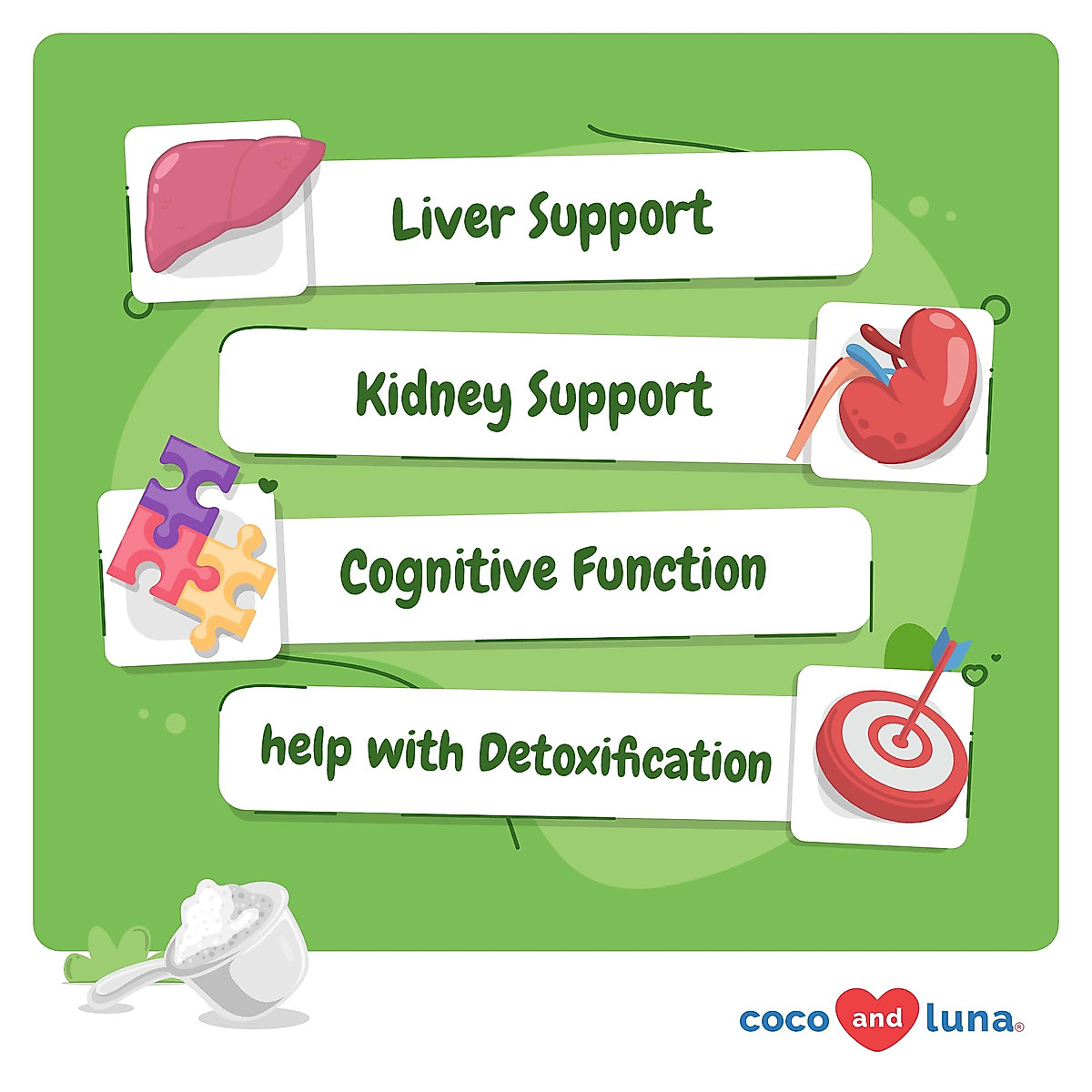 Milk Thistle for Cats - 4oz Powder - Natural Liver Support for Cats - with Same and L-Arginine - Detox, Hepatic Support, Promotes Liver Healthy Function for Cats, Kidney Support (for Cats)