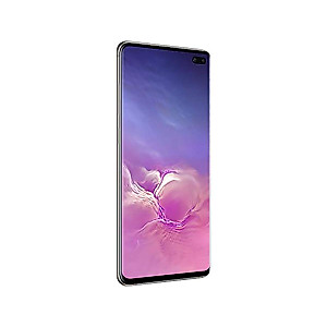 Samsung Galaxy S10+ Plus 128GB+8GB RAM SM-G975F/DS Dual Sim 6.4" LTE Factory Unlocked Smartphone International Model, No Warranty (Prism Black)