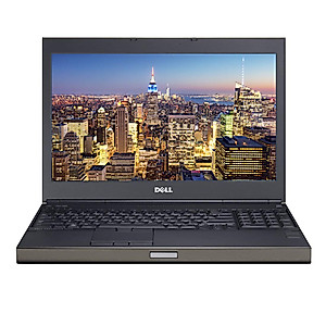 Dell Precision M4800 Mobile Workstation with Intel i7-4810MQ Quad Core CPU, 16GB DDR4 RAM, 1TB SSD, 15.6 inch Display, Laptop Bag, ASIM48001A (Renewed)
