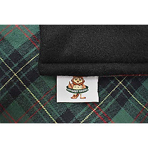 SENSORY GOODS Young Adult - Deluxe - Made in America - Medium Weighted Blanket 10lb Medium Pressure - Dwight Pattern - Fleece/Flannel (66" x 42") Provides Comfort and Relaxation.