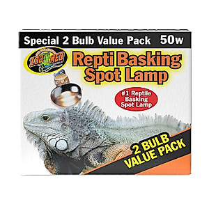 Zoo Med Repti Basking Spot Lamp Value Pack, 50 Watts