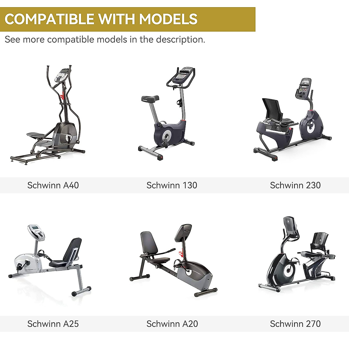 Omilik 9V 6ft AC Adapter Power Cord Replacement fit for Schwinn A10 A15 A20 A25 120 130 240 227P 213 220 223 230 PT101 Exercise Bike,Gold's Gym Cycle Trainer 400 R Ri 300 C Ci Bicycles Charger