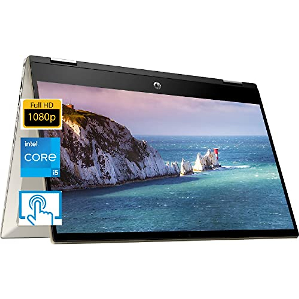 HP Pavilion x360 Laptop, 14" Touchscreen 2in1 Convertible Newest, Intel Core i5-1135G7(Beats i7-1065G7), 16GB RAM, 1TB PCle SSD, Intel Iris Xe Graphics, WiFi, Webcam,Win 11 Silver w/GM Accessories