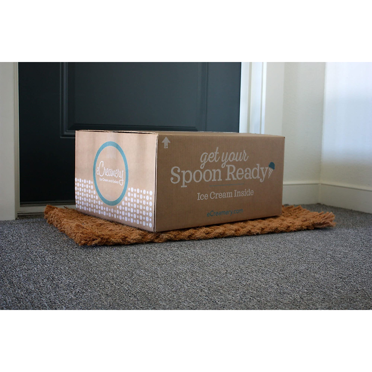 eCreamery Thinking of You Sympathy Gift - Classic Ice Cream 4 pack