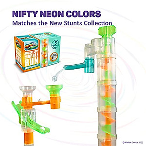 Marble Genius Auger Lift Extension: Marble Run Auger Accessory Set Adds 13 Inches to Marble Genius Auger Lifts for Additional Marble Run Fun, Auger Motor & Batteries Not Included, for Ages 5 and Above