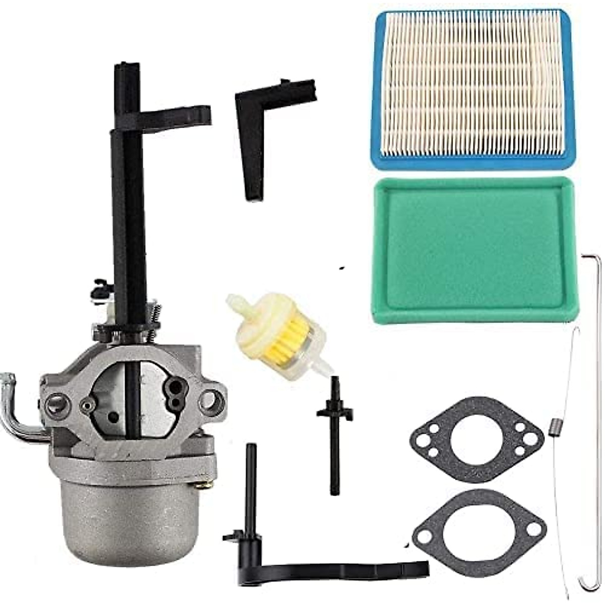 HQparts Carburetor compatible with 6200 5000 5550 8550 10HP Generator GenPower 305 with Air Filter