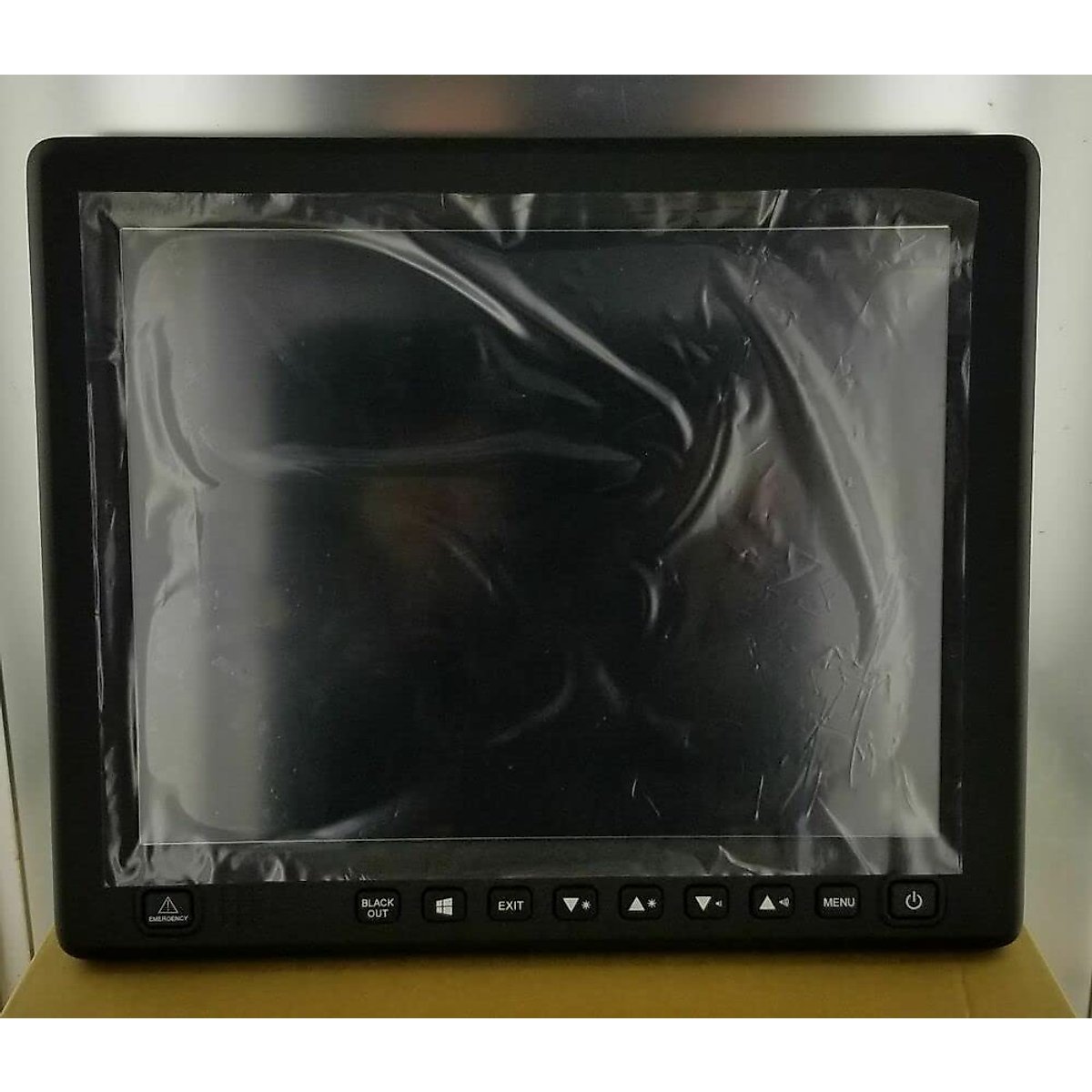New IK-KV-12.1 Vision Vehicle 12" Flat Touch Screen Display CPU Monitor