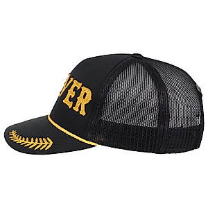 Local Crowns Generic Fish Collection Curved Trucker Colorado Adjustable Light Gray Snapback Cap