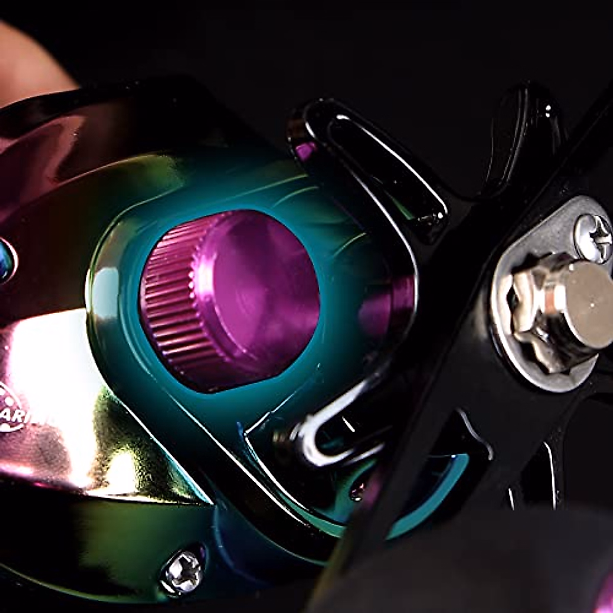 ANGLERDREAM Baitcasting Reel Left Hand 7.2:1 Gear Ratio High Speed Smooth Baitcast Fishing Reel Lightweight Baitcasters 9+1 Shielded Bearings 10 Level Magnetic Brake System Double Handle Casting Reels