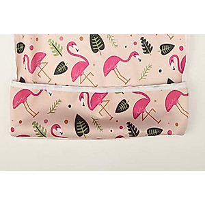 Sigzagor Baby Bib Sleeved Shirt with Pocket 1-3 Years Old Toddler Painting Drawing (Rocket)