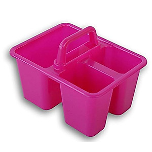 Greenbrier International Miniature School Caddy Tote Set - 4 Count - Colors Vary