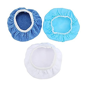 Jeanoko Polishing Bonnet Set, 6in 24 Packs Waxer Bonnet Pad Good Elasticity for Cars Motorcycles Boats