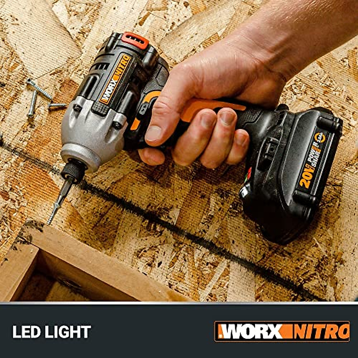 Worx WX261L 20V Power Share Brushless Impact Driver