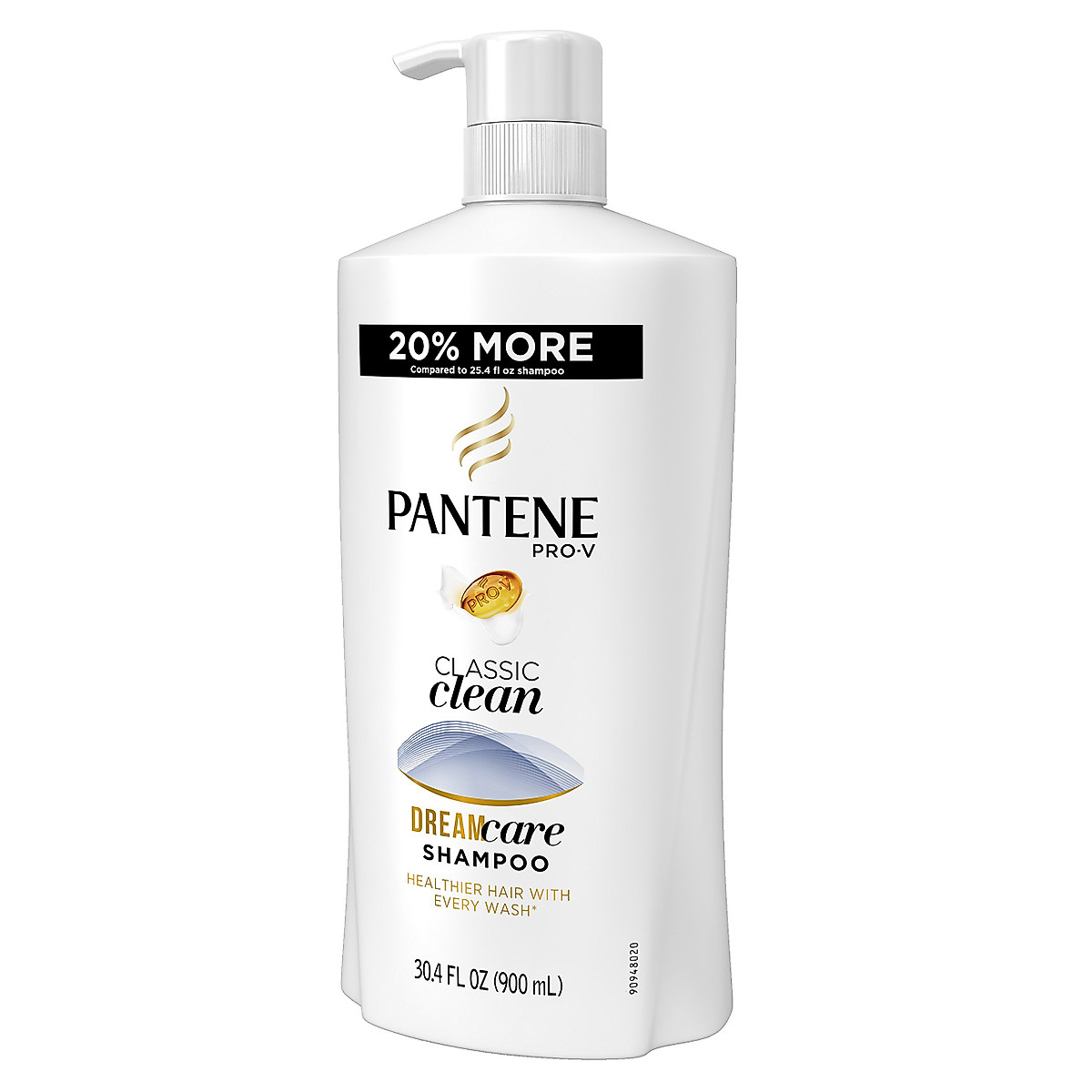Pantene Pro-V Classic Clean Shampoo with Pump, 30.4 oz