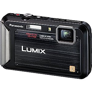 Panasonic Lumix TS20 16.1 MP TOUGH Waterproof Digital Camera with 4x Optical Zoom (Black) (OLD MODEL)