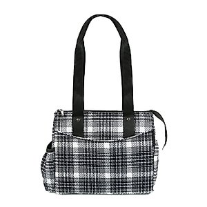 Arctic Zone Georgia Insulated Lunch Tote Bag for Women - Leak Proof Lunch Box Insulated Cooler Tote Bag - Glen Plaid