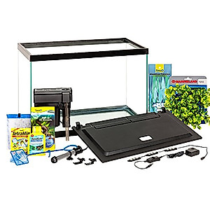 Tetra Aquarium 20 Gallon Fish Tank Kit, Includes LED Lighting and Decor