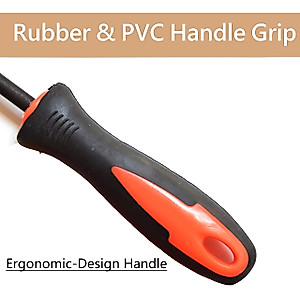 SKZIRI Chainsaw File Set with 3 Sizes 5/32, 7/32, 3/16 inch, 3PCS Chainsaw Sharpener Set Tool Kit Chain Sharpening File Sharpening File Steel with Plastic Handle Round Files for Chainsaw Chain