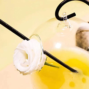 chongjian Cocktail Glasses, Premium Crystal Rocks Glasses, Creative Cocktail Glass-Old Fashioned Style Glasses, Ideal for Home, Restaurant, Events & Parties (430ML)