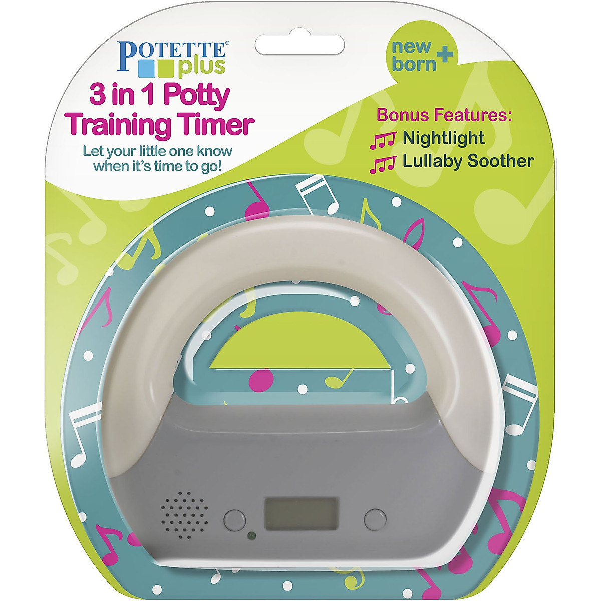 Kalencom Potette Plus 3-in-1 Potty Training Timer + Night Light + Lullaby Soother