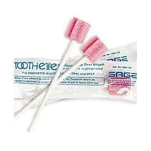 Sage 5601 Toothettes Disposible Toothbrushes 20-Pack