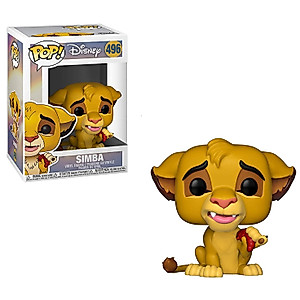 Disney: The Lion King - Simba Funko Pop! Vinyl Figure (Includes Compatible Pop Box Protector Case)