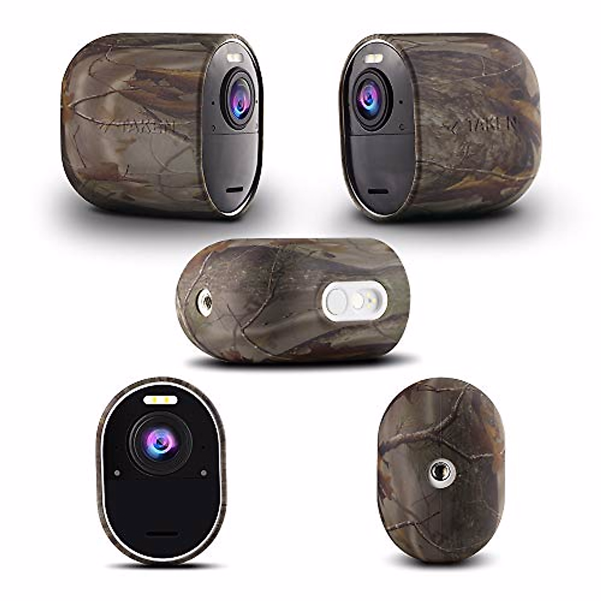 Arlo Ultra Skin, Taken Protective Silicone Skins Compatible with Arlo Ultra, Ultra 2, Arlo Pro 3, Pro 4 (NOT for Arlo Essential Spotlight) - 2 Pack (Camouflage)
