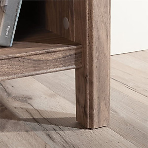 Sauder Costa Engineered Wood 5-Shelf Bookcase in Washed Walnut