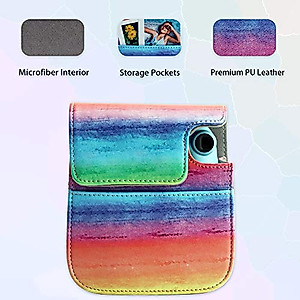 CELION Camera Case for Fujifilm Instax Mini 11 Instant Camera (Rainbow)