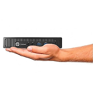 HP Elite 600 G1 Micro Desktop Computer Ultra Small Tiny PC (Intel Core i3-4160T, 4GB Ram, 320GB HDD, WiFi)- (Renewed)