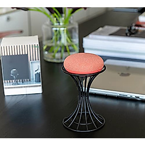 HeyMoonTong Smart Speaker Table Stand - Decorative Holder for Apple Homepod Mini,Echo Dot 5th / 4th Gen,Echo Glow and Google Home Mini/Nest Mini,Beautiful Desktop Decoration for Office/Room