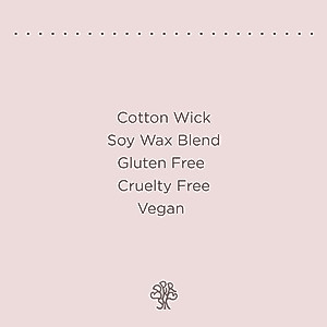 Hairitage Light Me Up Cherry & Amber Scented Candle - Cotton Wick & Soy Wax Blend - Aromatherapy Single Wick Candle - Relaxing Candle Gift for Women and Men - 7 oz. Jar