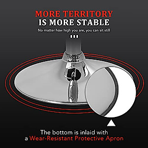 OffiClever Modern Bar Stool Set of 2 Counter Height Barstools Heigh Adjustable Swivel Bar Stool PU Leather Bar Chairs Home Kitchen Stools Hydraulic Dining Room Chairs, Black