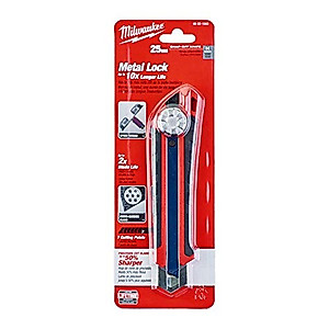 Milwaukee 48-22-1962 25mm Snap Knife Metal Lock