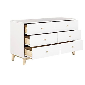 Alaterre Furniture MOD 60" W 6-Drawer Double Dresser