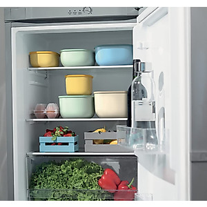 Guzzini Assorted Set 3 Shallow Airtight Containers,19.5 x 19.5 x 9.3 cm