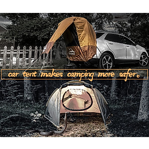 Hasika Camping Tent 2 Person Sun Shade Privacy Shelter Easy Set Up 120 Seconds Waterproof 3000MM UPF 50+ Yellow (Small)
